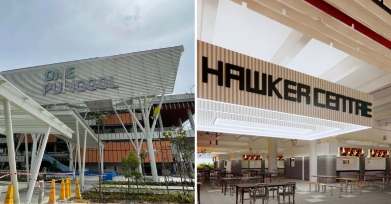 New One Punggol Boasts a 5-Storey Library, 700-Seat Hawker Centre ...